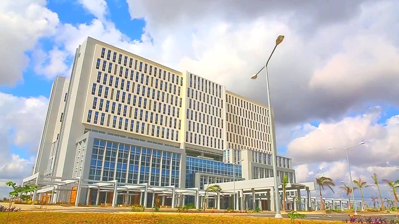 New MUHAS academic medical centre Mloganzila Campus - YouTube
