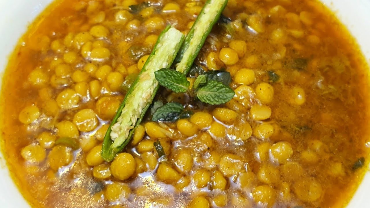 Chana Daal Recipe l Easy Split Chickpea Curry Recipe By Food Stories l ...