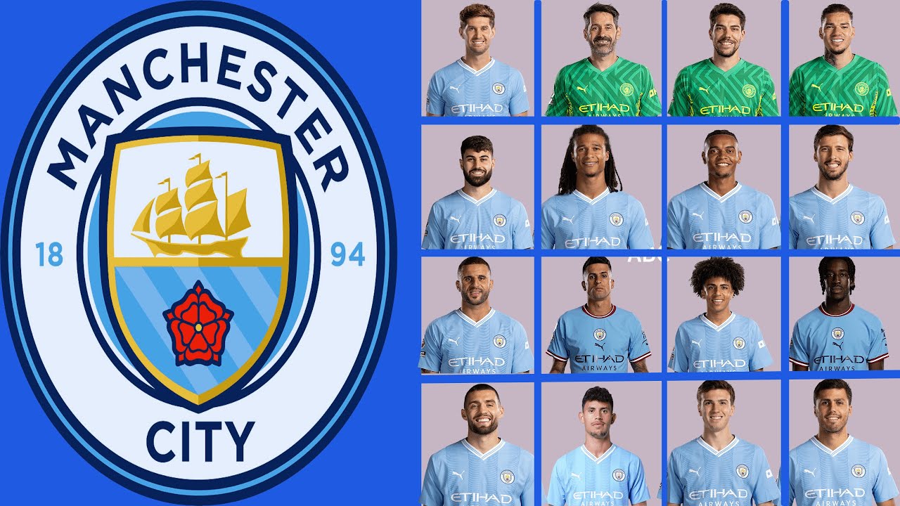 Manchester City full squad 2024/25,Premier League 24/25,Manchester City ...