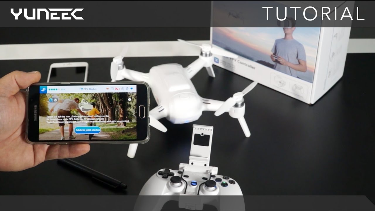 BREEZE 4K - Smartphone mit Controller verbinden (DE) - YouTube