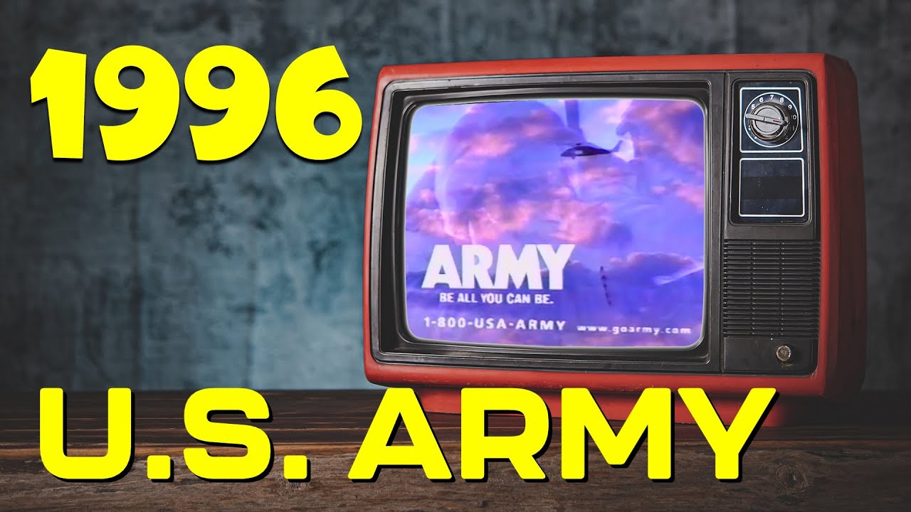 U.S. Army TV Commercial - Be all that you can be - Aug 1996 - YouTube