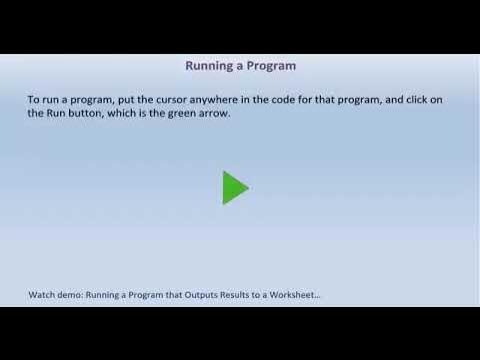 Introduction to Excel VBA Part I - YouTube
