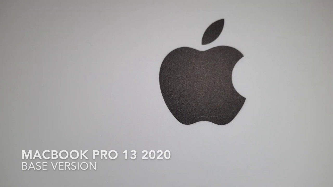 MacBook Pro 13 2020 baseline model "Unboxing"? - YouTube