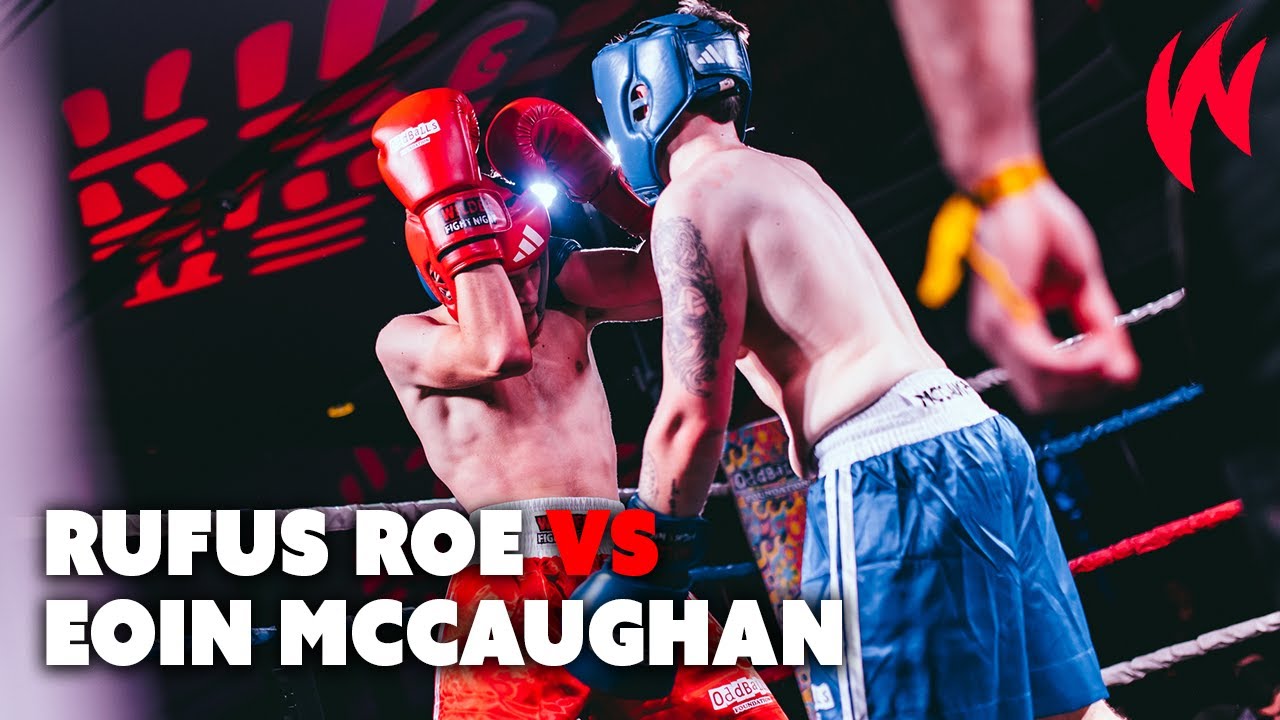 Rufus Roe VS Eoin McCaughan Wilder Fight Night Belfast: Round 3 - YouTube
