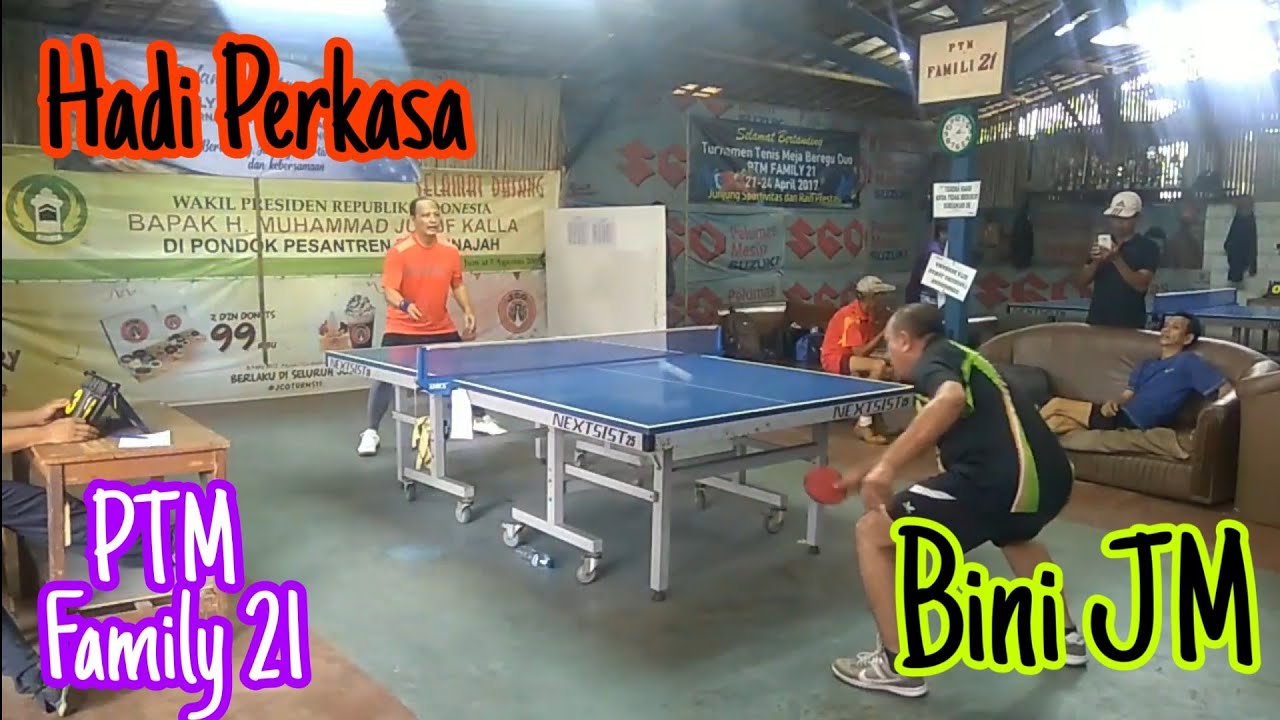 Hadi (Perkasa) vs Bini (JM) | Turnament Paguyuban Ciledug di PTM Family ...