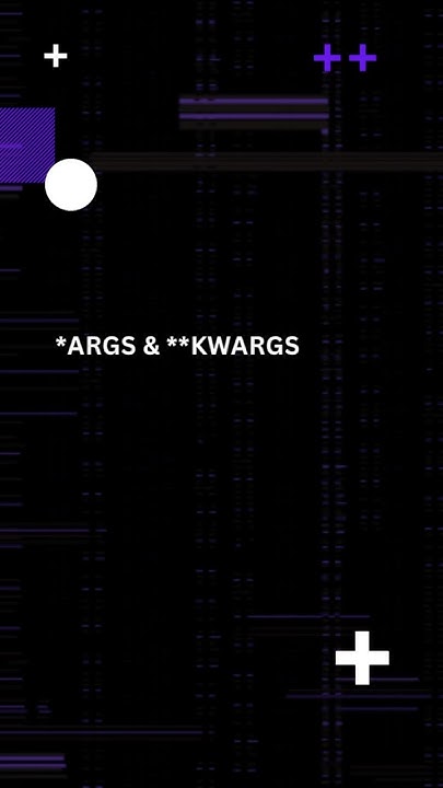 *args and **kwargs in Python Explained! #pythonshorts #python #learnpython #pythontricks #shorts ...