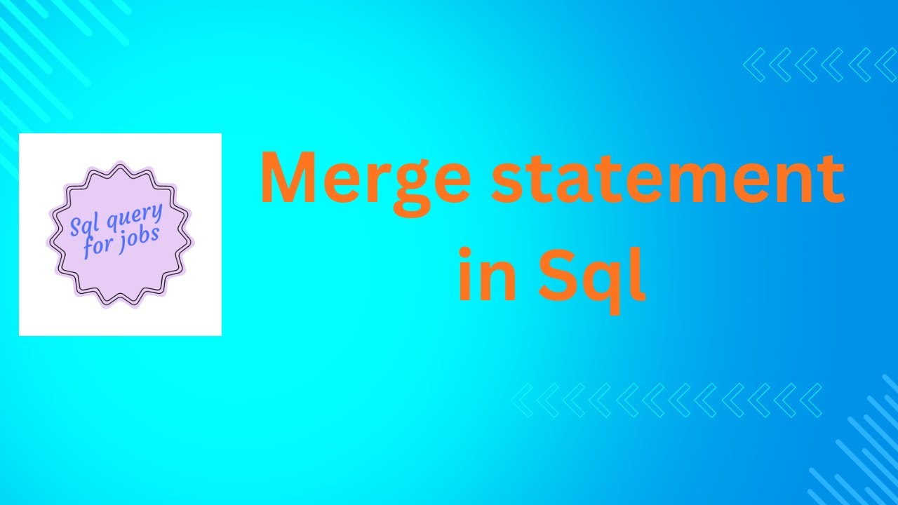 MERGE Statement in SQL | Insert, Update, Delete in a Single Statement ...