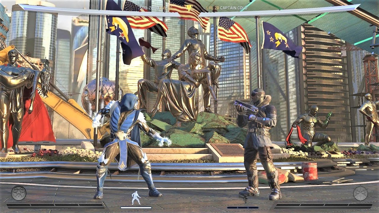 Sub-Zero vs Captain Cold (Hardest AI) - Injustice 2 - YouTube