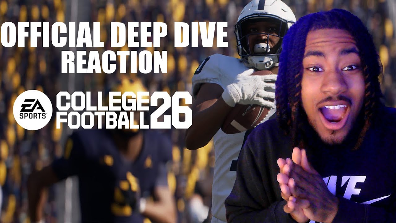 EA IS FINALLY COOKING?? CFB 26 DEEP DIVE TRAILER REACTION!! - YouTube