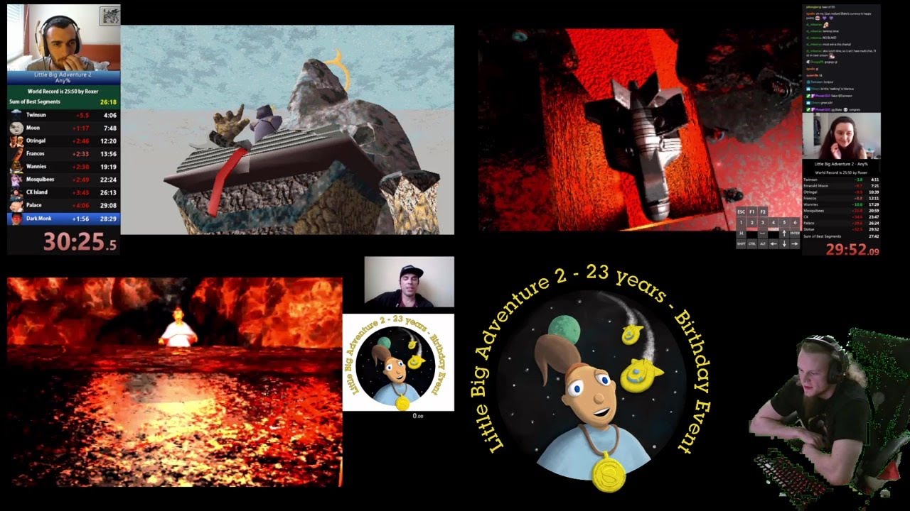 LBA2 2020 Event - any% race - YouTube