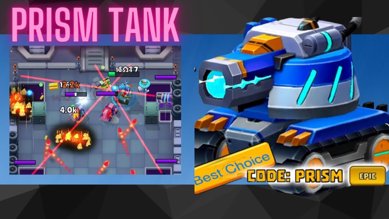 Prism Laser Tank Special Stage 1-100 | Tank Hero - YouTube