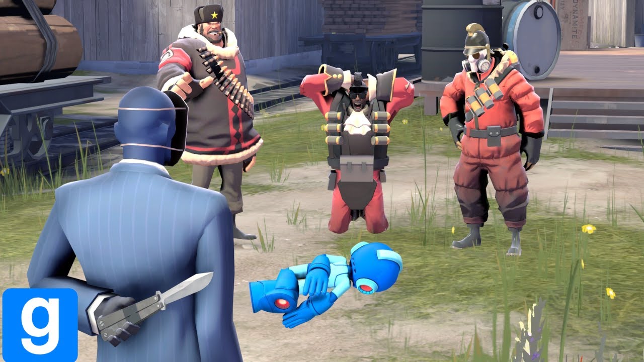 [GMOD] Right Behind you tf2 soundtrack YouTube comment skits - YouTube