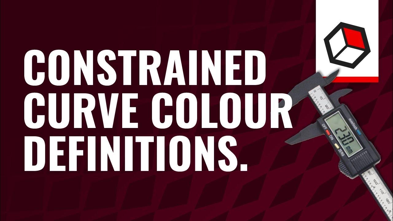 DesignSpark Toolbox - Constrained curve colour definitions guide for DSM - YouTube