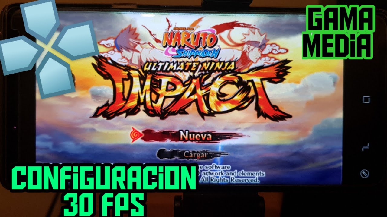 Naruto shippuden ultimate ninja impact en Android - PPSSPP ...