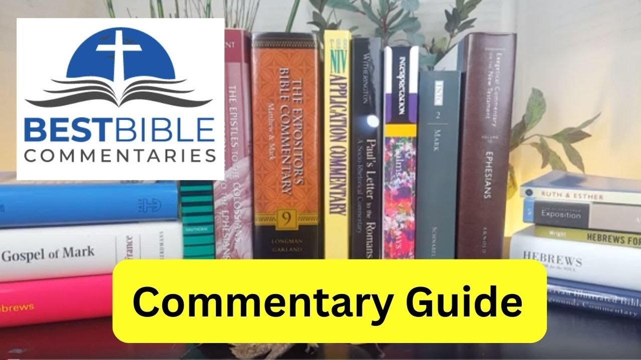 A Visual Guide to Types of Bible Commentaries: Which One is Right for ...