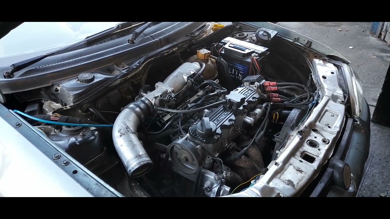 opel corsa 200is 8v in for a 60-2 Dicktator tuning - YouTube