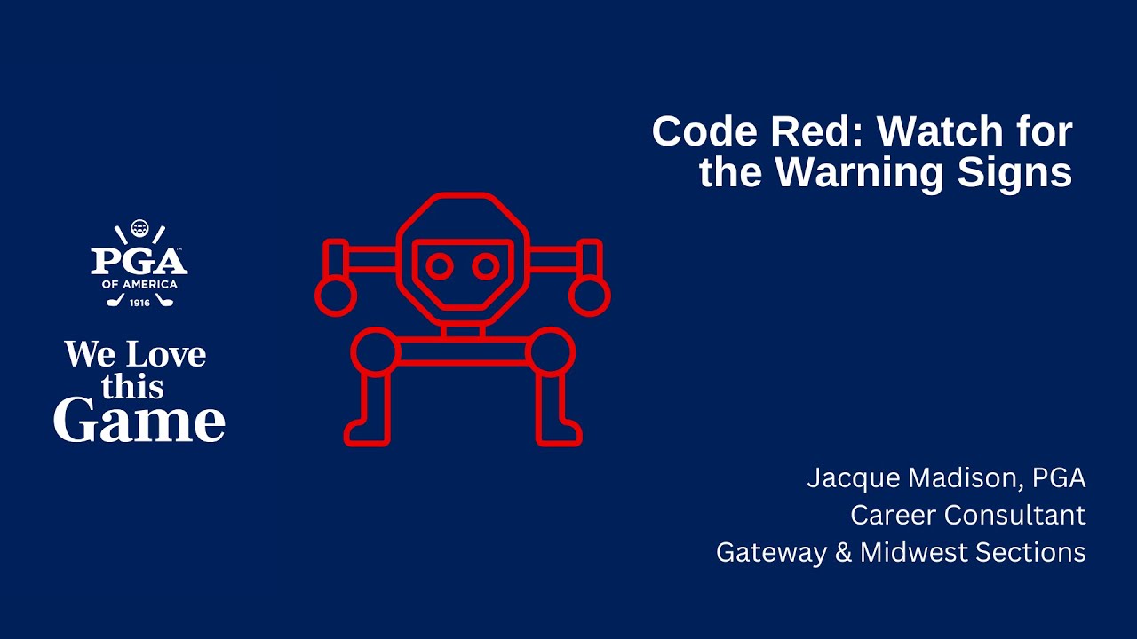 May24 Code Red: Watch for the Warning Signs - YouTube