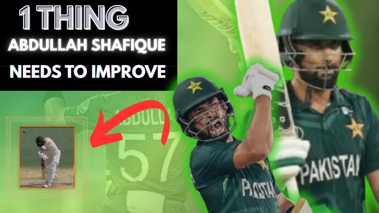 ABDULLAH SHAFIQUE NEEDS TO IMPROVE THIS THING 🚨 || PSL LIVE MATCH || # ...