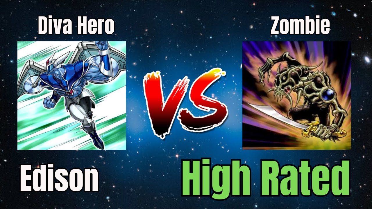 Diva Hero vs Zombie / High Rated / Edison Format / Dueling Book - YouTube
