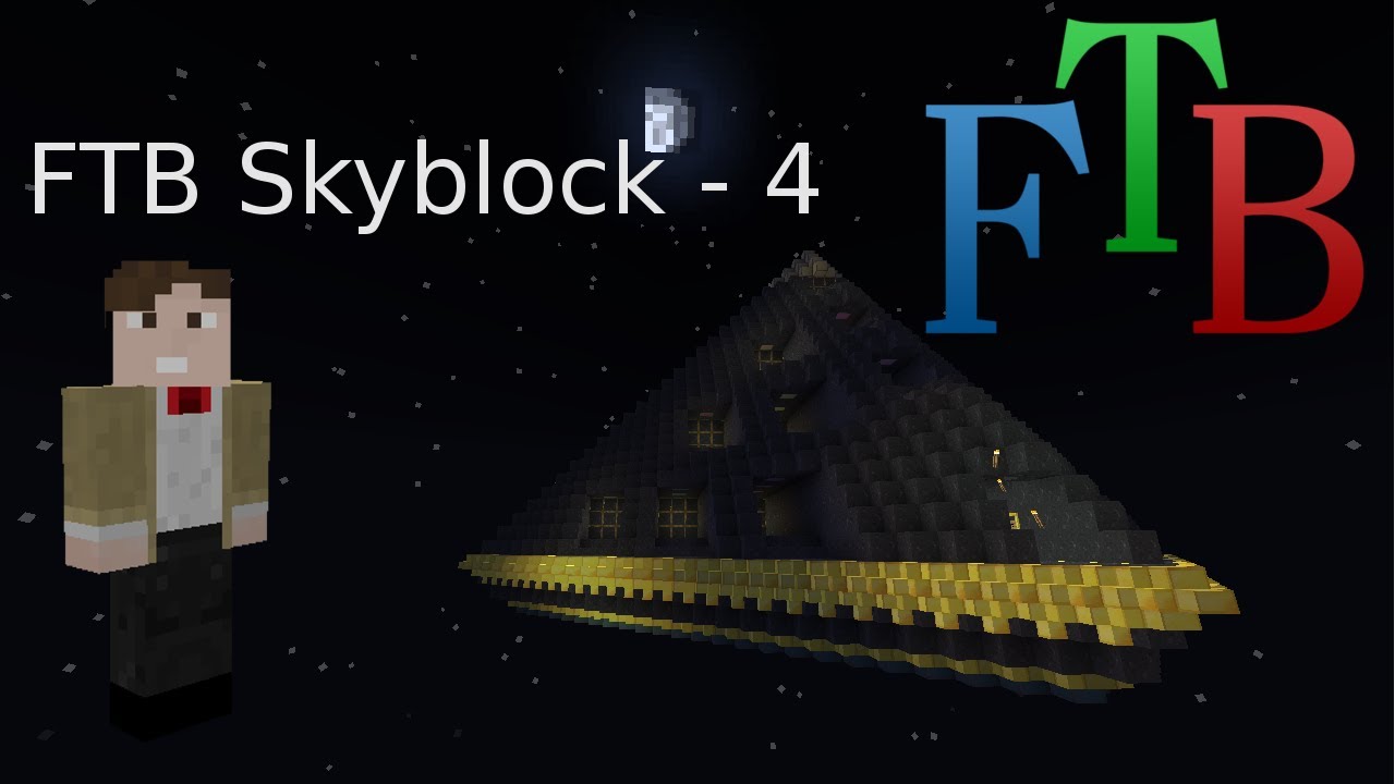 FTB Sky Block: Episode 4 - PORTAL GUN! - YouTube