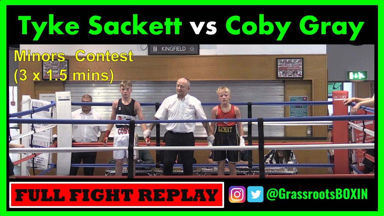 Tyke Sackett vs Coby Gray - Minors Contest - Guildford Amateur Boxing ...