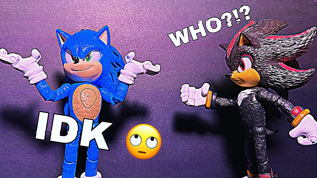 WHO IS SONIC TALKING TO? (Sonic 3 Stop Motion) - YouTube