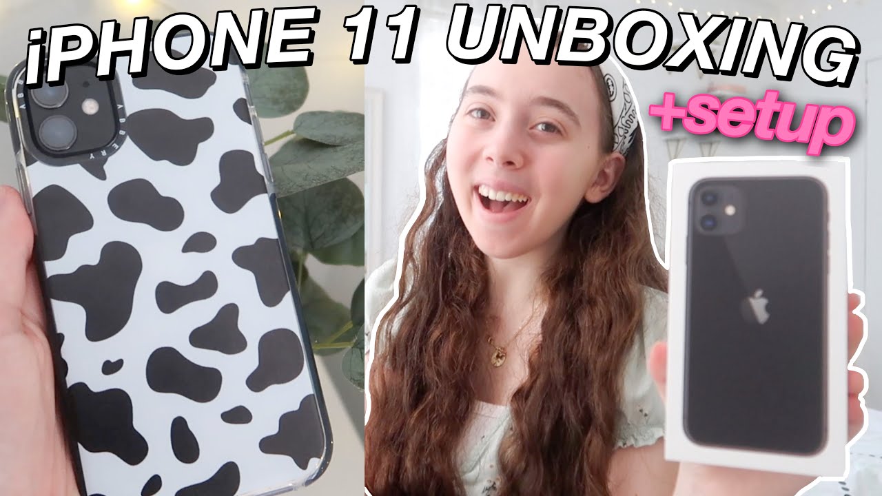 iPHONE 11 UNBOXING AND SETUP 2021! (unboxing my new iphone 11 2021 ...