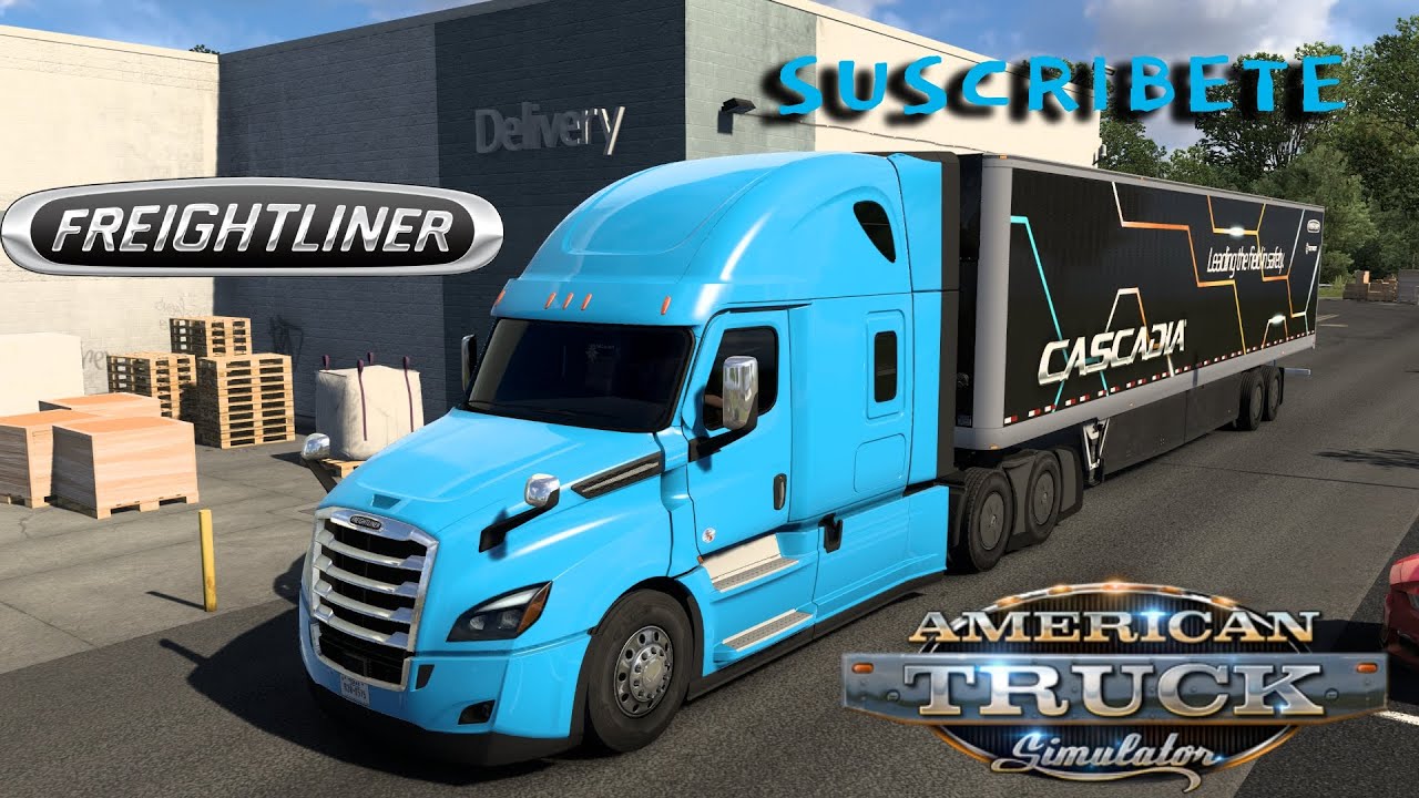 ATS Freightliner Cascadia Viaje de Hot Springs Arkansas a Fort Smith ...