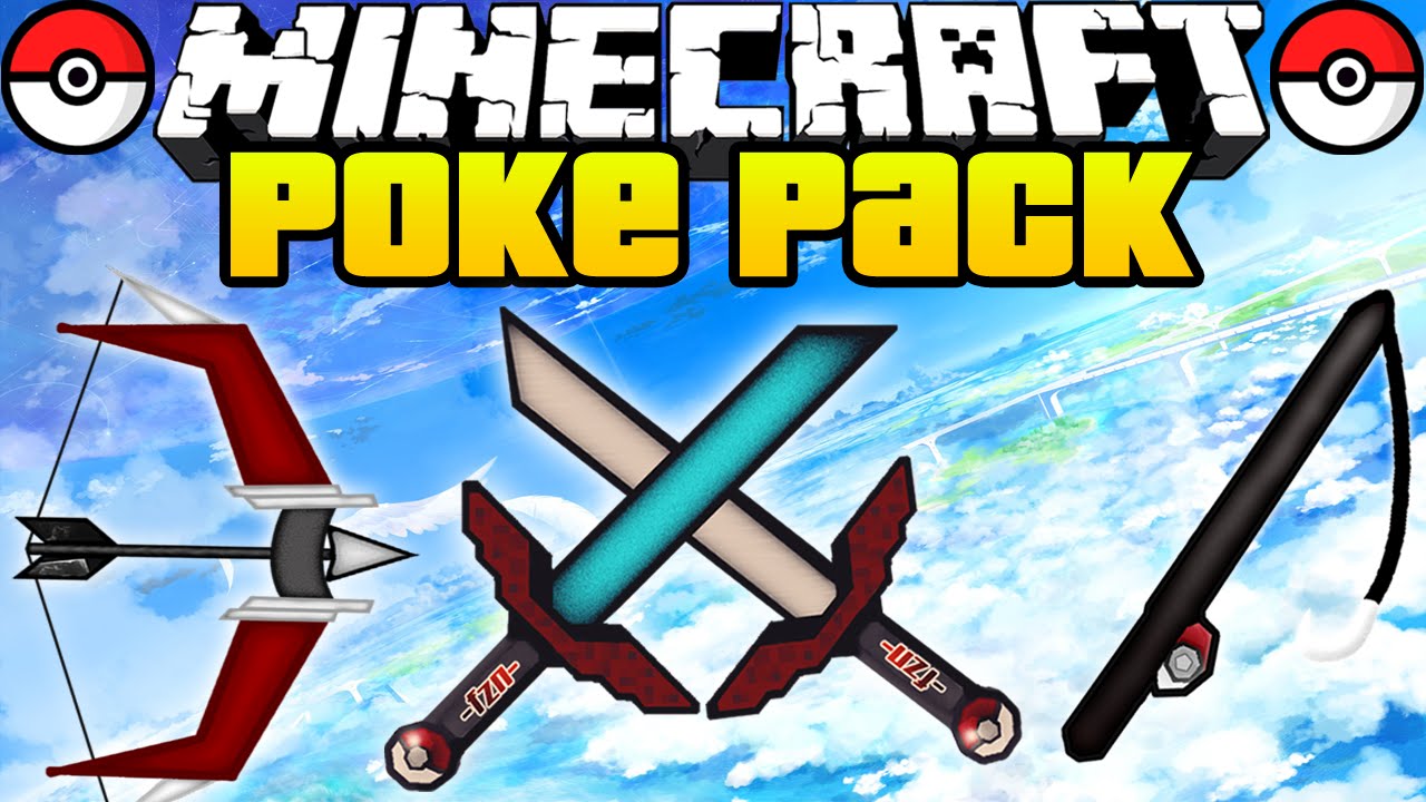Minecraft Texture Pack "POKEMON PVP PACK" Resource Pack (Minecraft PVP ...