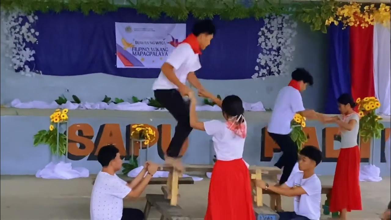 "Sayaw sa Bangko" ng Baitang 12 kasabay sa pag gunita ng Buwan ng Wika 2024 - YouTube