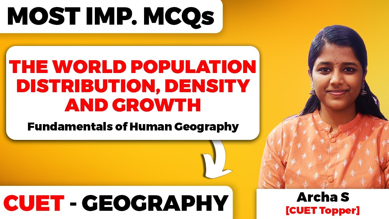 The World Population Distribution Density and Growth Class 12 Geography ...