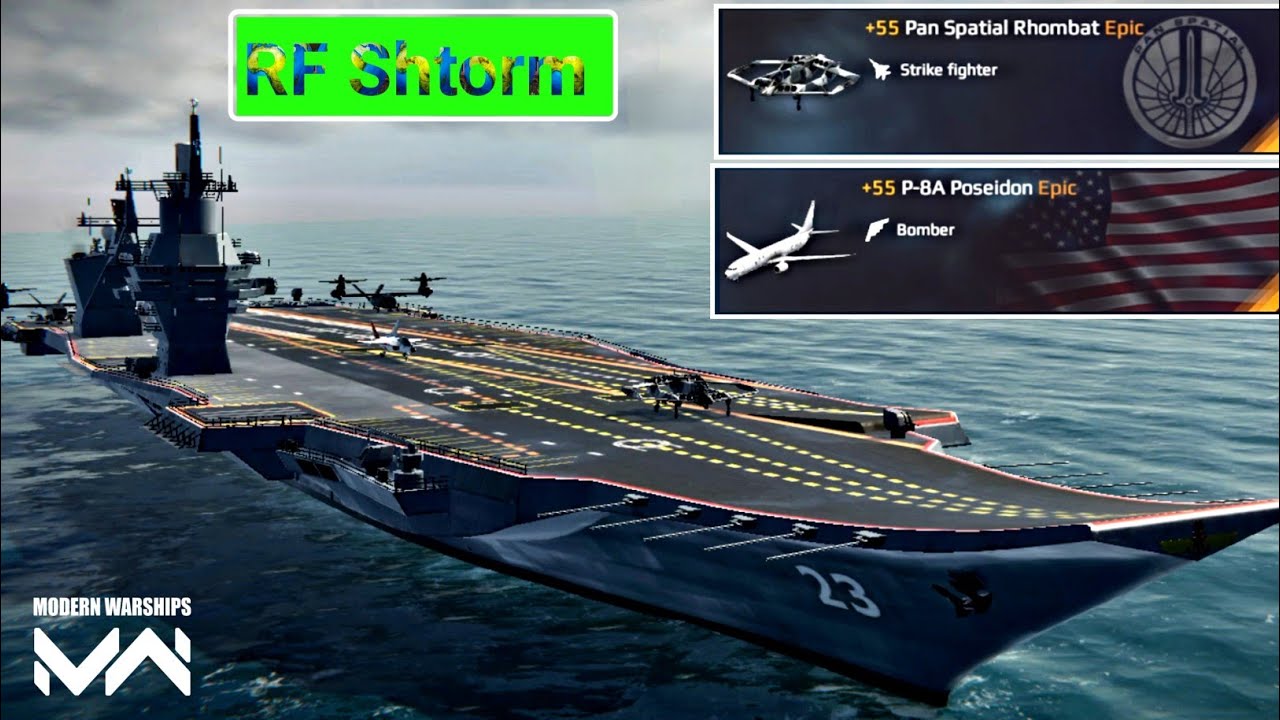Shtorm - Pan Spatial Rhombat With P-8A Poseidon Gameplay Modern Warship - YouTube