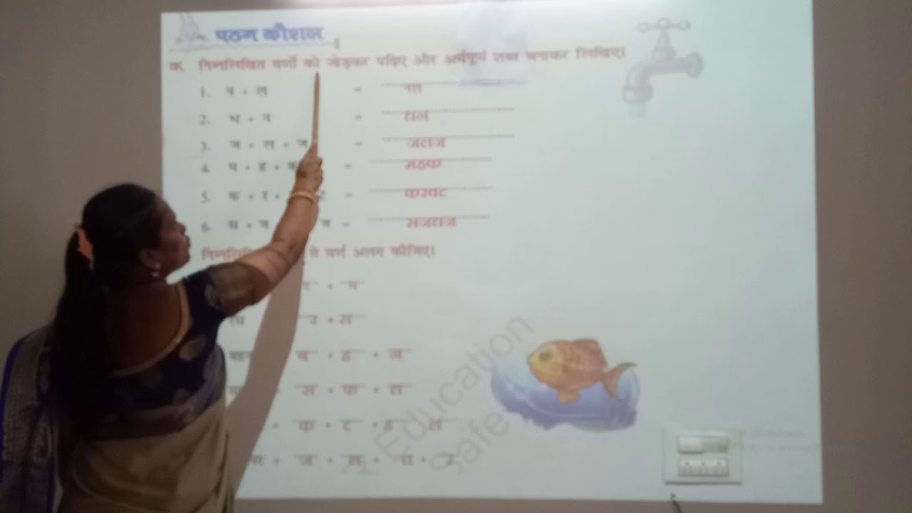 Class -1 -Hindi -CH02 -Shabd Nirman -Abhyas - YouTube