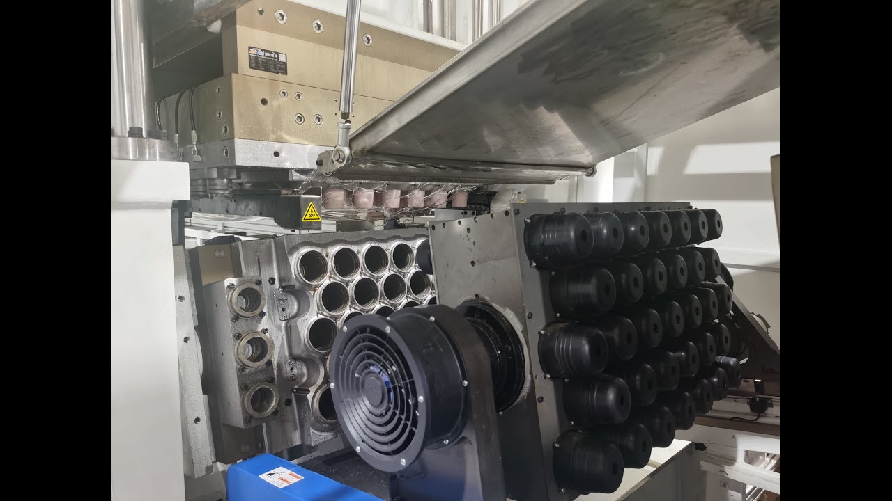 Tilting cup mold (cycle time: 26c/min)+automatic printing cup+automatic ...