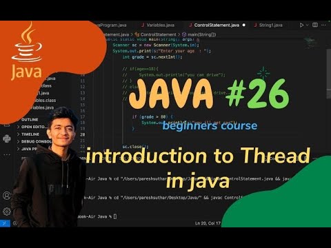 Java Programming : 🔥Introduction to Thread || #26 - YouTube