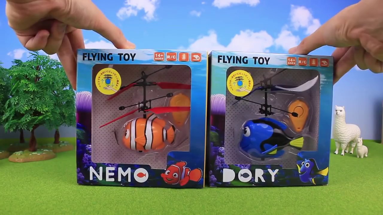 ファインディング・ドリー ドローン FINDING DORY DRONE FLYING TOY - YouTube
