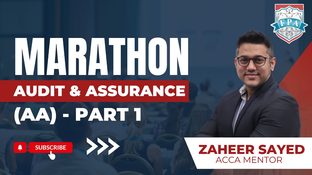 ACCA Lecture | Audit & Assurance AA Part 1 | ACCA Exam | AA Lecture ...
