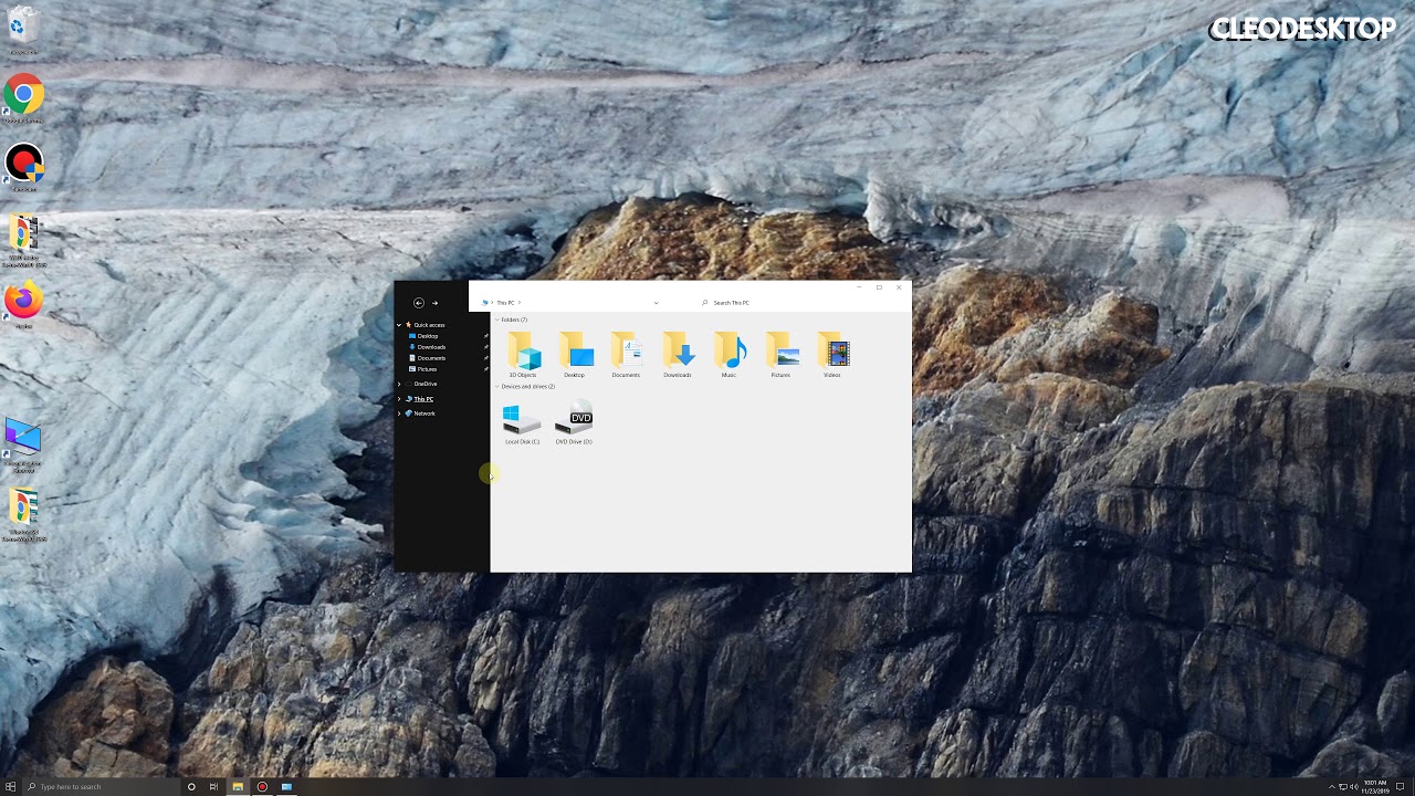 Wi10 Metro Theme For Windows10 November 2019 Update 1909 - YouTube