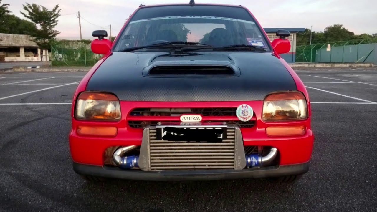 Kancil Moderno Turbo RR Kan - YouTube