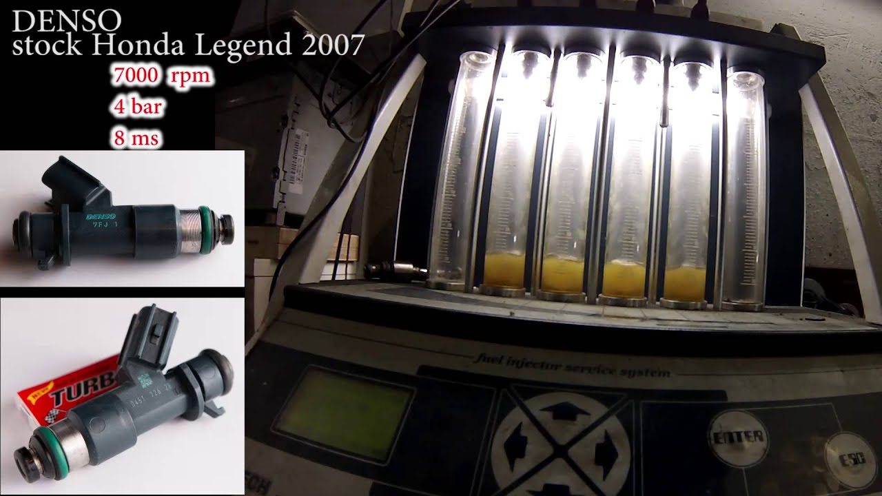 Fuel Injectors Denso 7000rpm - YouTube