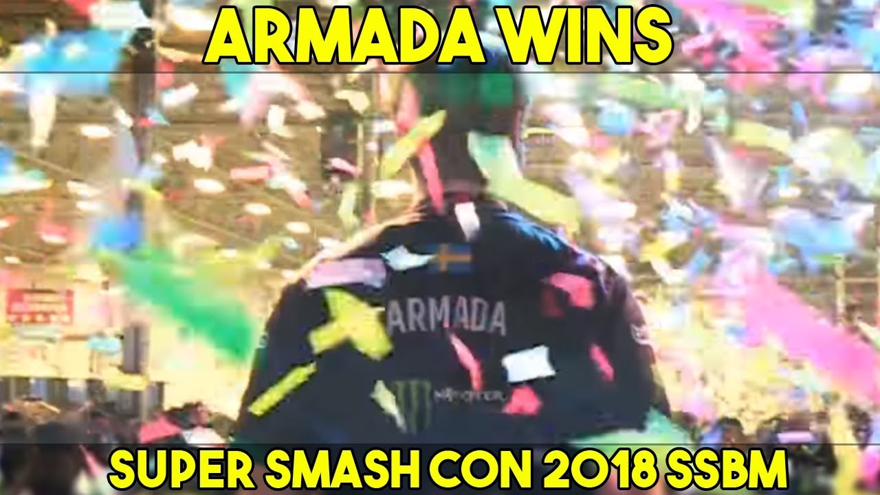 Armada wins Super Smash Con 2018 Melee ! Highlights and Talks - YouTube