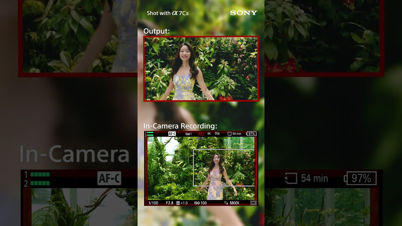 Alpha 7C II | Auto Framing powered by AI | Sony | α