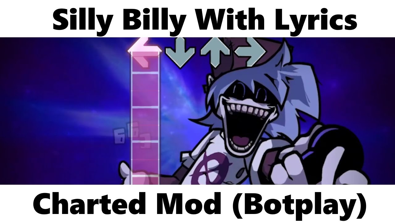 Friday Night Funkin' Silly Billy WITH LYRICS - Yourself Vs BF - YouTube