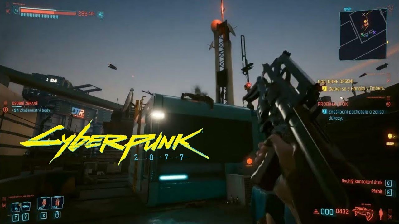 Cyberpunk 2077 - combat gameplay | 1 - YouTube