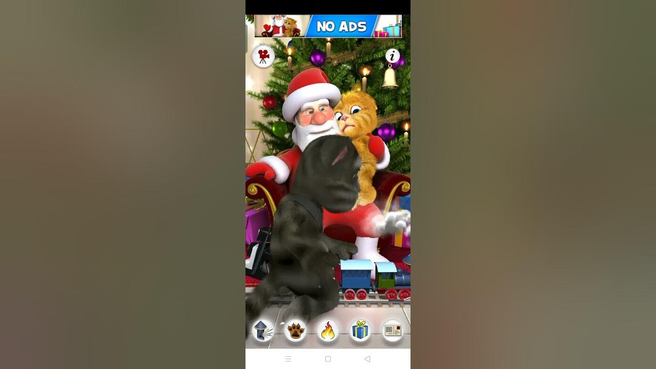 Talking Santa Meets Ginger 2011 Gameplay By Outfit7 Youtube