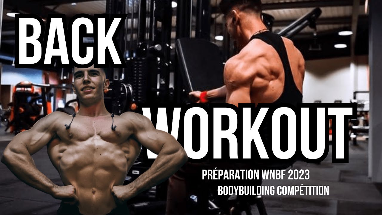 WNBF PREP BODYBUILDING COMPÉTITION - PULL DAY 🔥 - YouTube