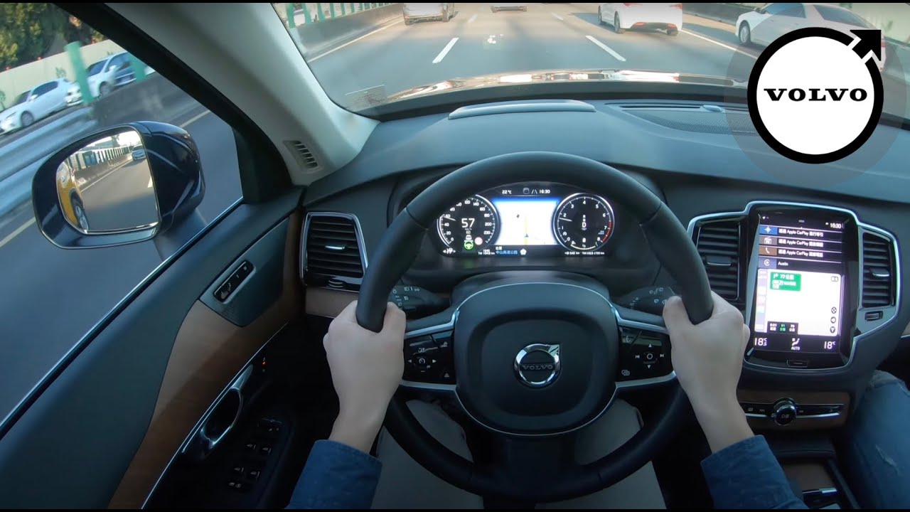 Volvo XC90 POV Drive on Highway - YouTube