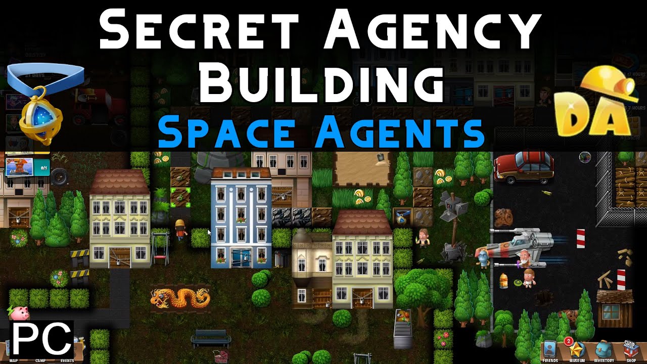 Secret Agency Building | Space Agents #1 (PC) | Diggy's Adventure - YouTube