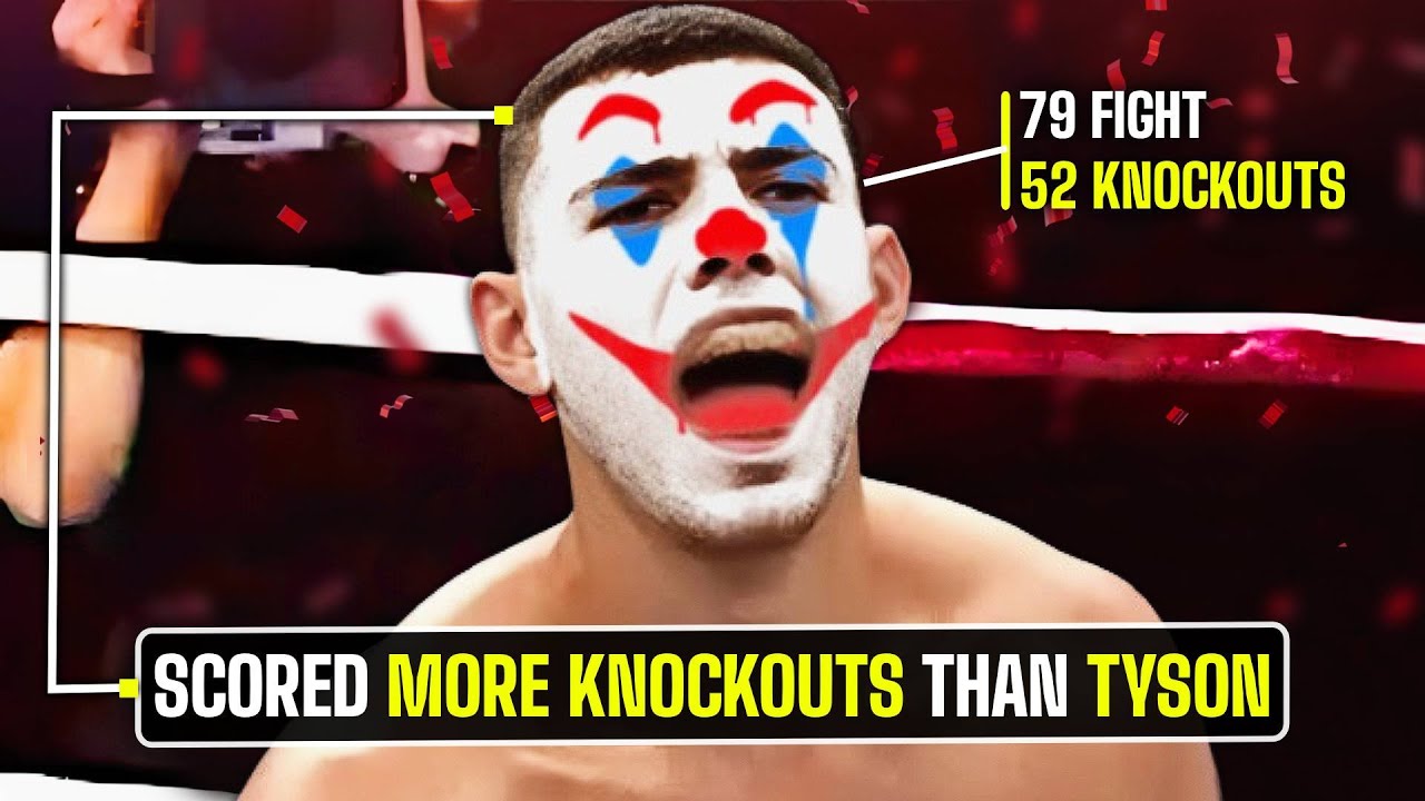 The most PSYCHOPATHIC boxer CLOWN who became BOXING HISTORY - Maromero ...