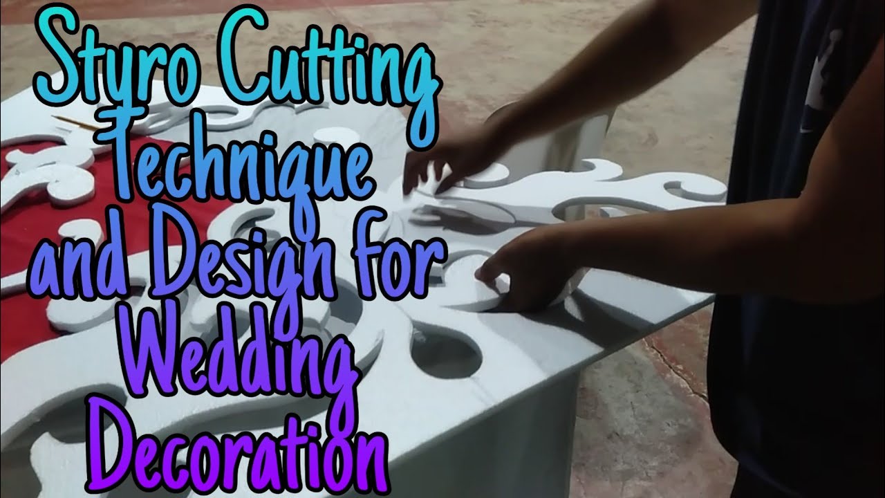 styro cutting design for wedding decoration | #styrobackdrop # ...